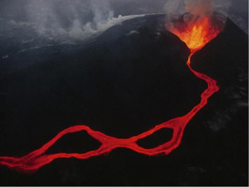 lava spews from virunga mountains - The Gem Museum